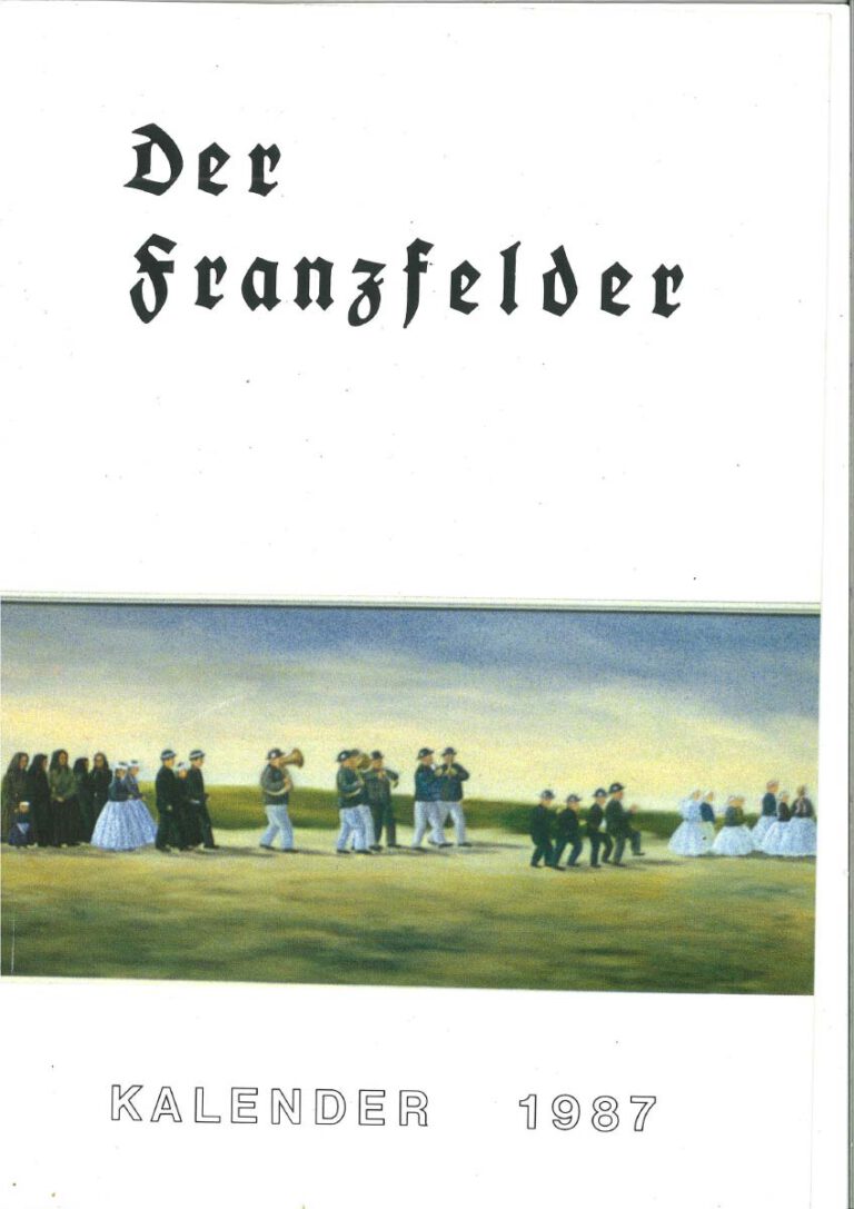 Der Franzfelder Kalender - Ausgabe 1997 - Die Franzfelder e.V.